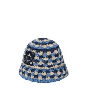 Gallery Dept. Galerie Patchwork Denim Bucket Hat - Vintage Denim